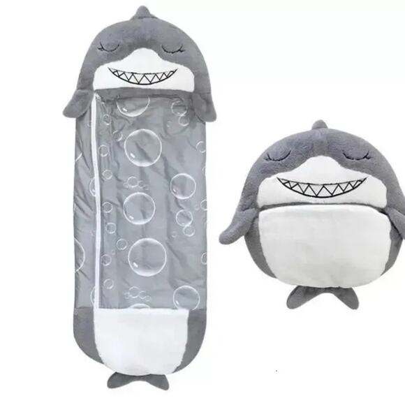 happy nappers | Other | Happy Nappers Large 66 Inch Grey Shark Pillow ...